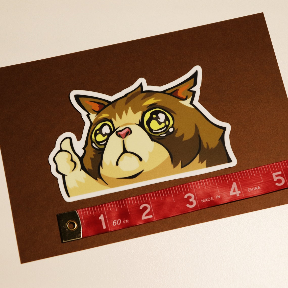 Crying Cat Valorant Spray Waterproof Sticker Valorant Meme - Etsy