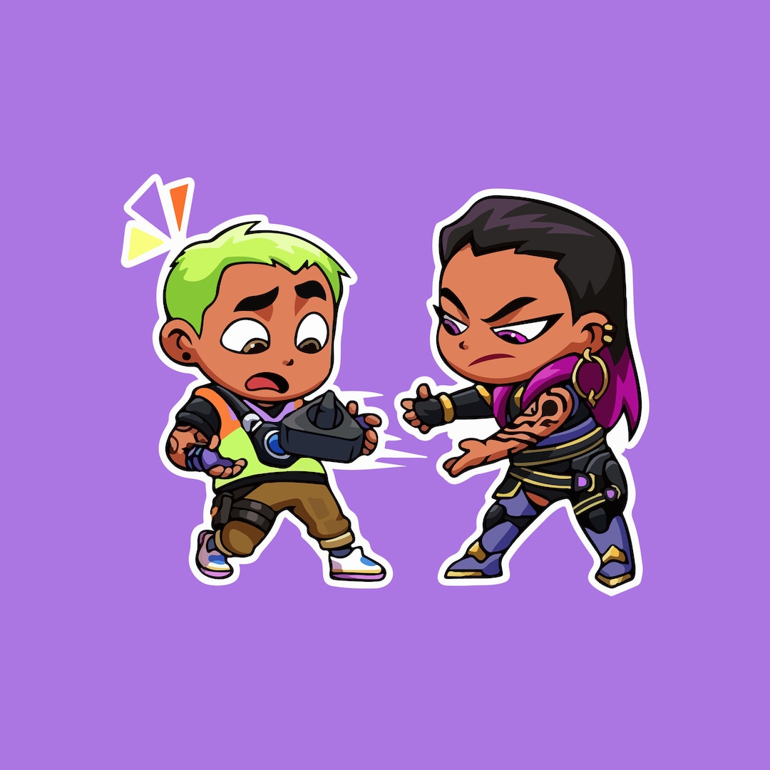 Gekko/reyna the Great Responsibility Exit Wound Valorant Spray ...