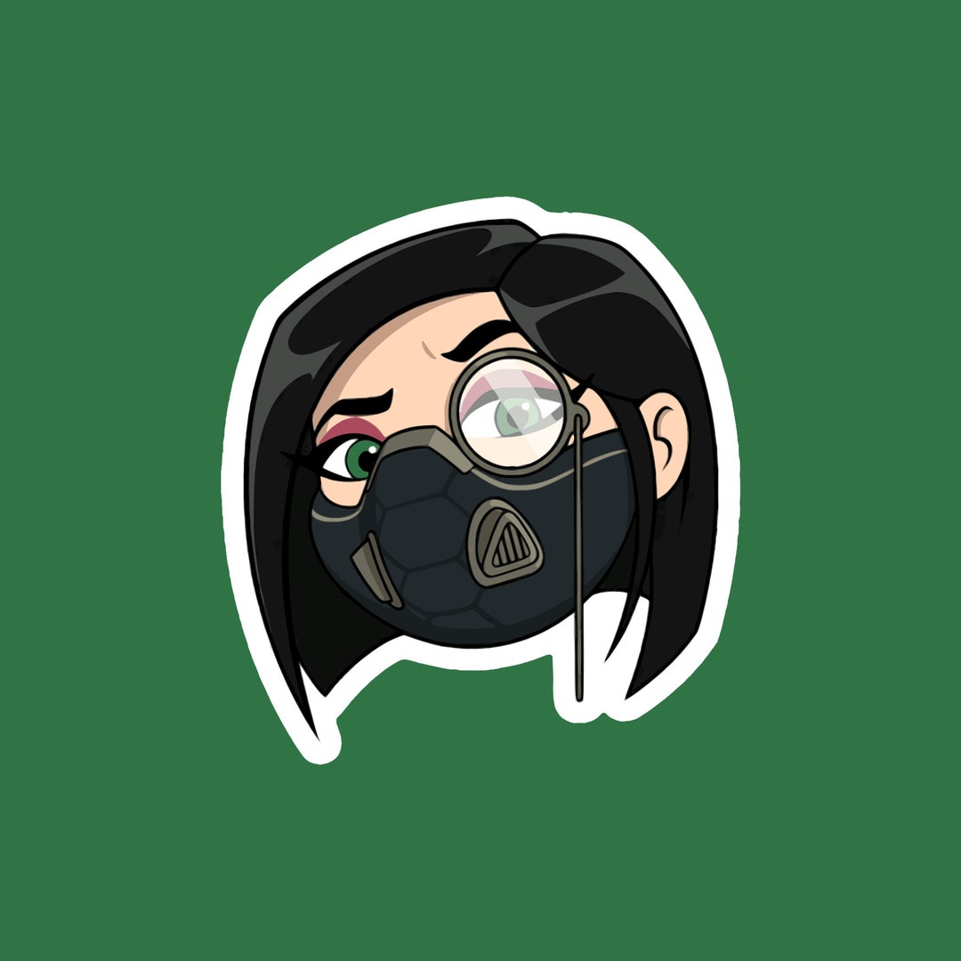 Skeptical Viper Valorant Spray Waterproof Sticker - Etsy