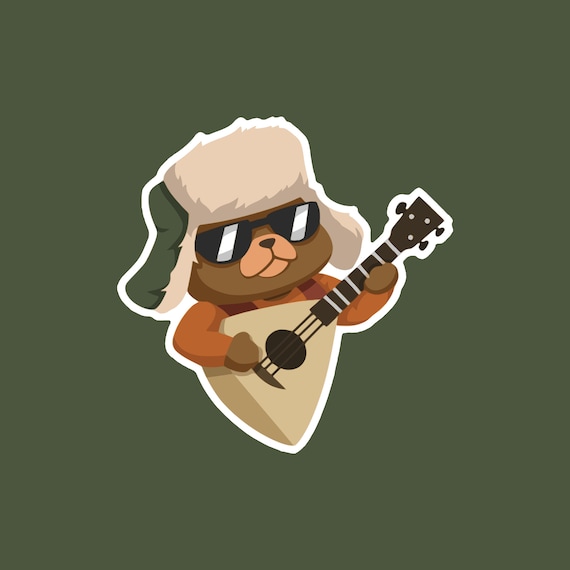 Tactibear's Balalaika Valorant Spray Waterproof Sticker - Etsy Hong Kong