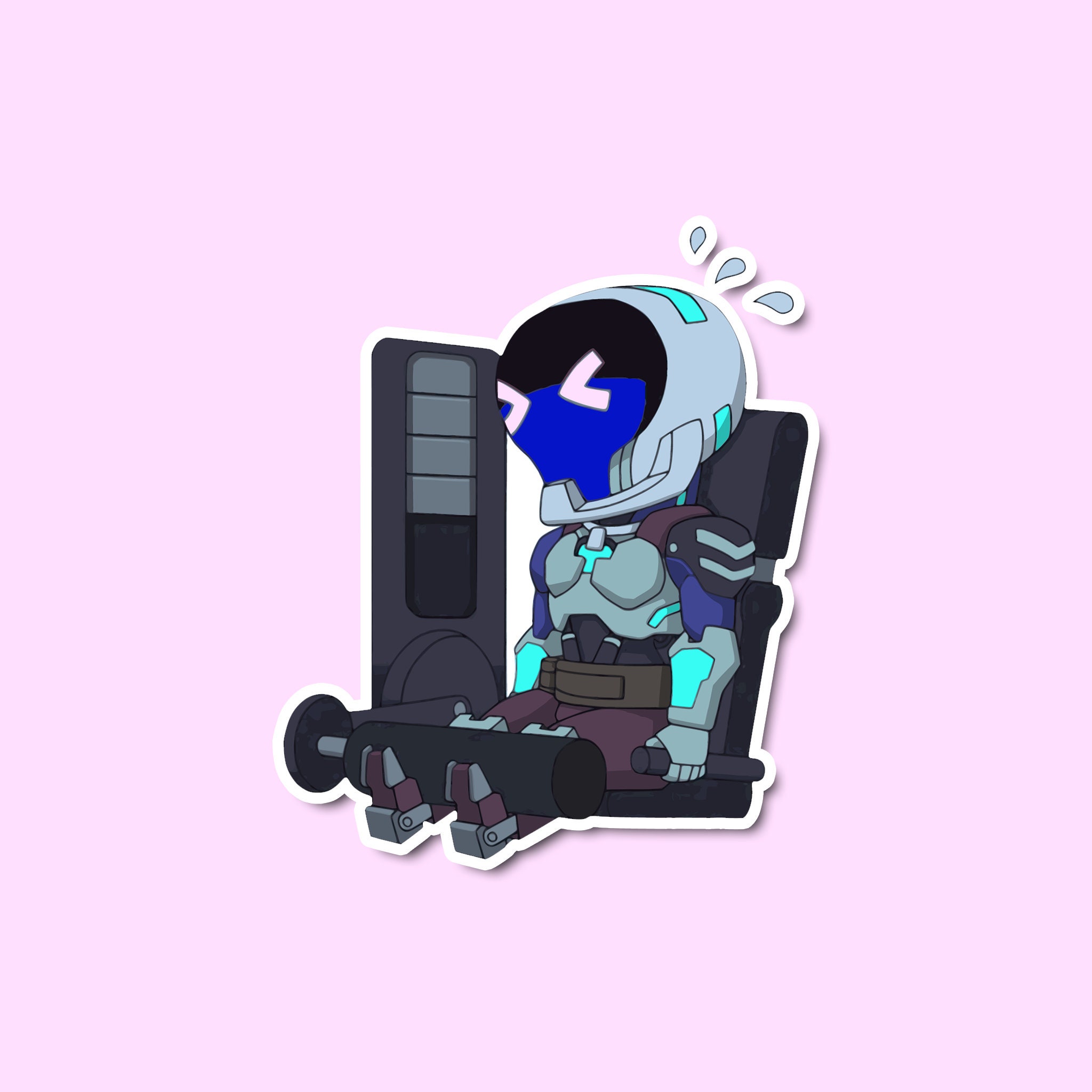 KAY/O Never Forget Leg Day Valorant Spray Waterproof Sticker - Etsy Canada