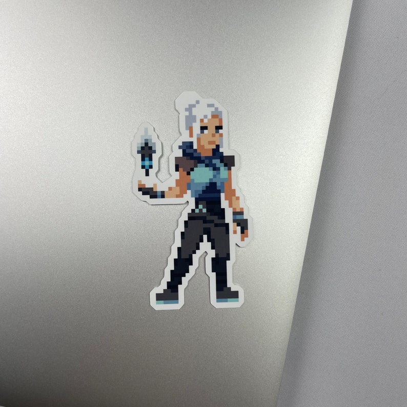 Valorant Pixel Agents Waterproof Stickers - Etsy