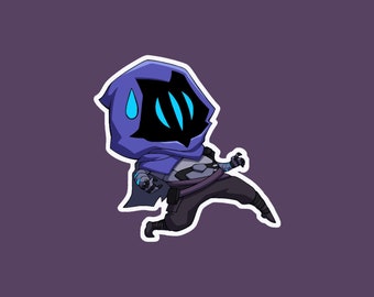 Valorant Omen Art - Etsy Ireland