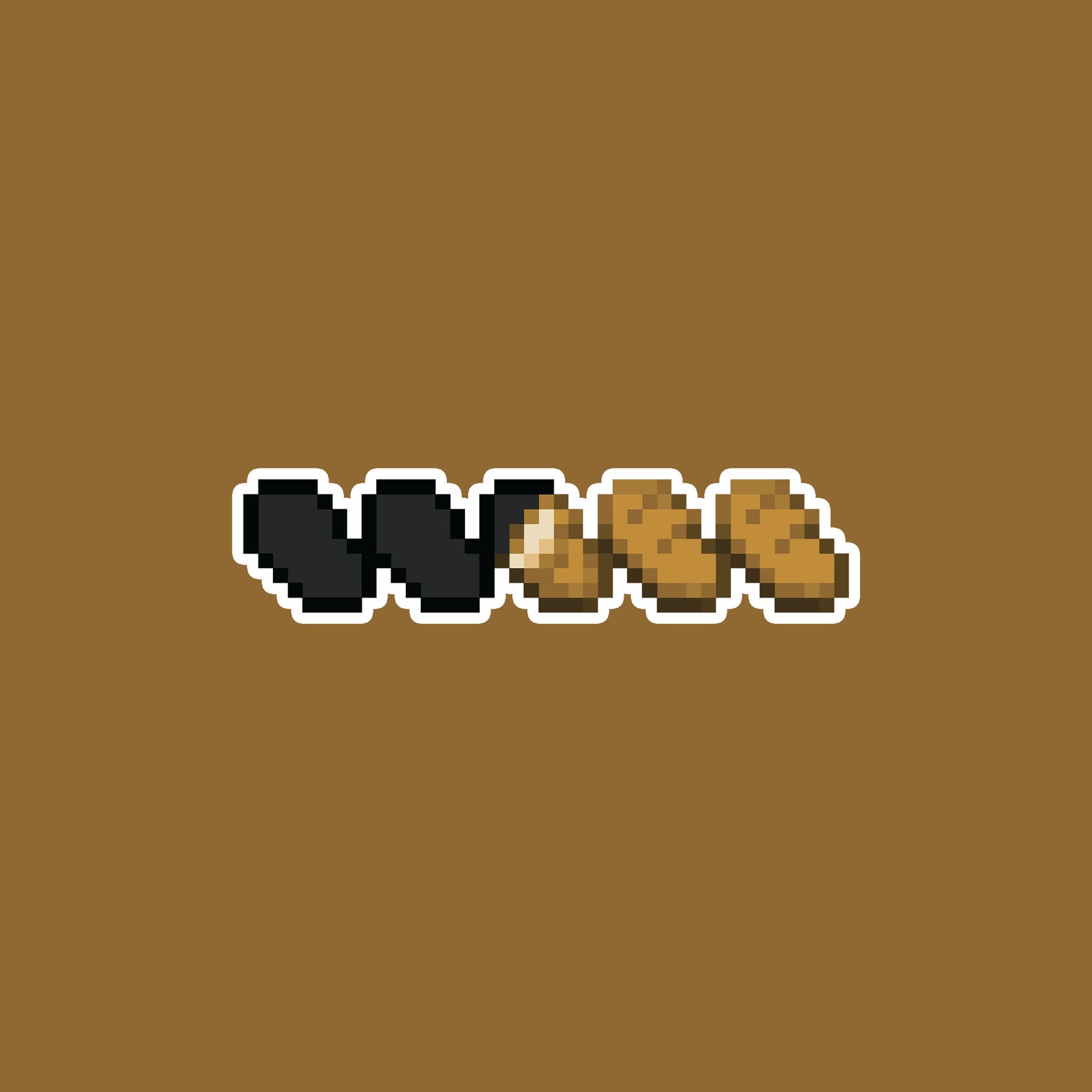 Pixel Hunger Bar Vinyl Sticker, Video Game Laptop Decal - Etsy