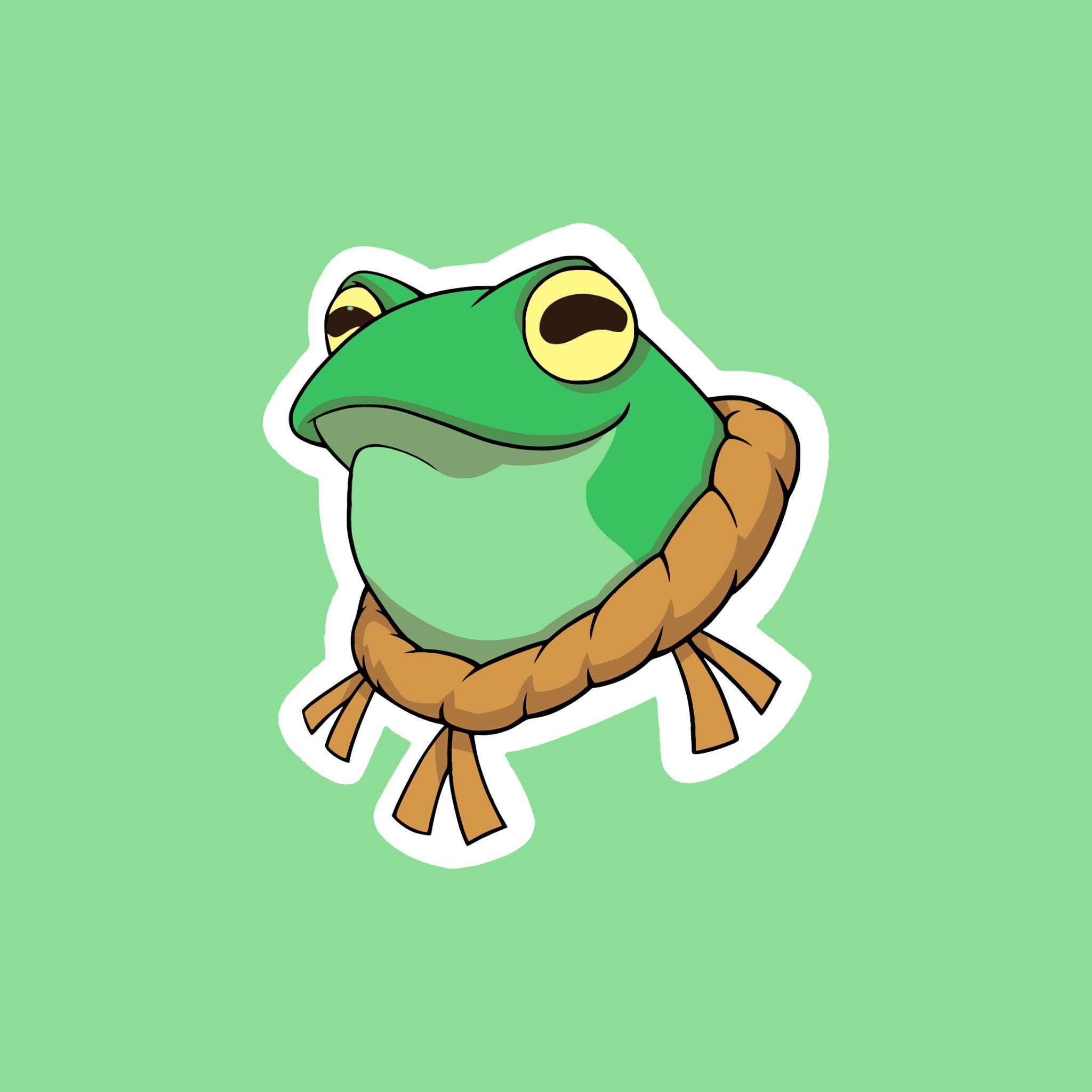 Happy Frog Valorant Spray Waterproof Sticker - Etsy