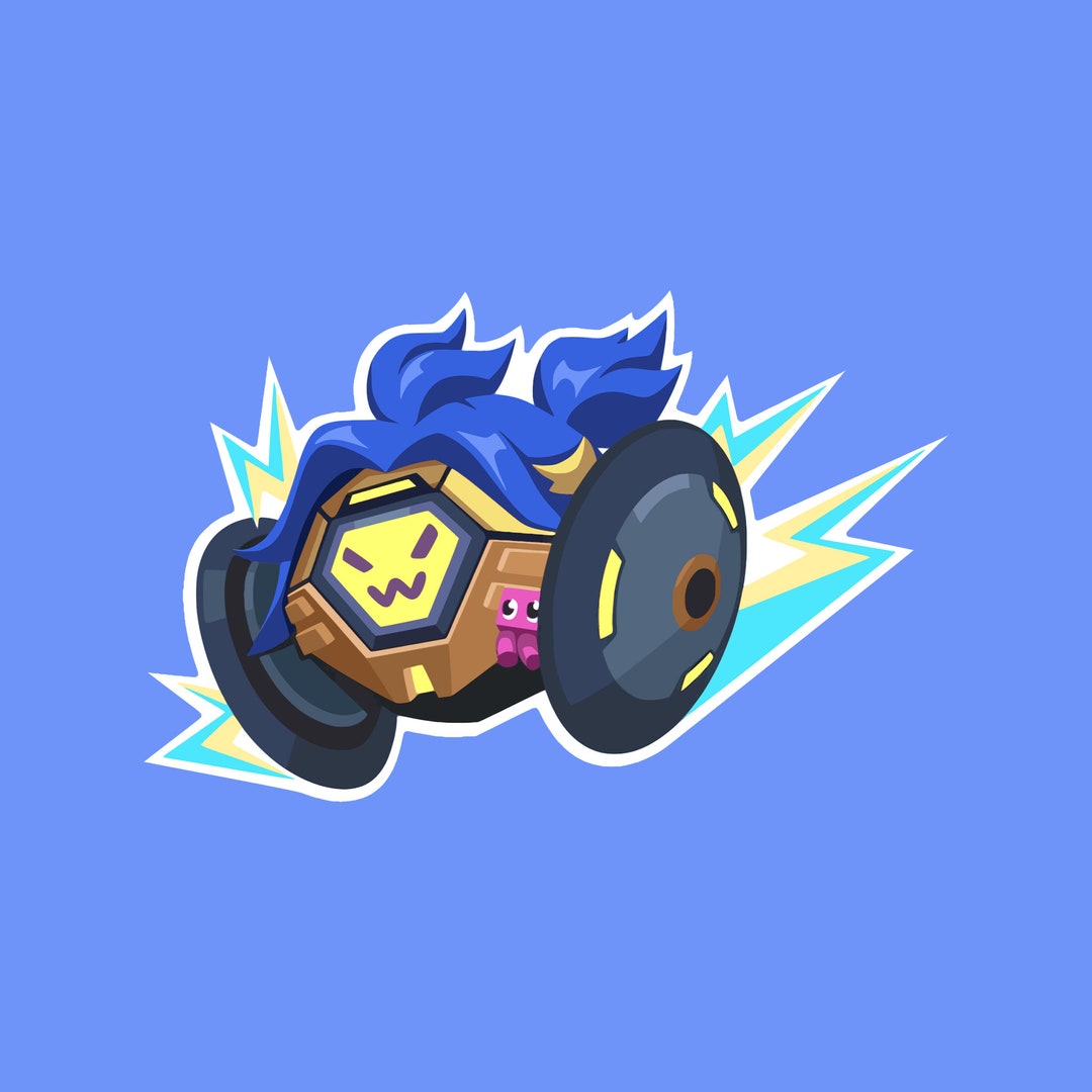 Neon Bot Valorant Spray Waterproof Sticker - Etsy