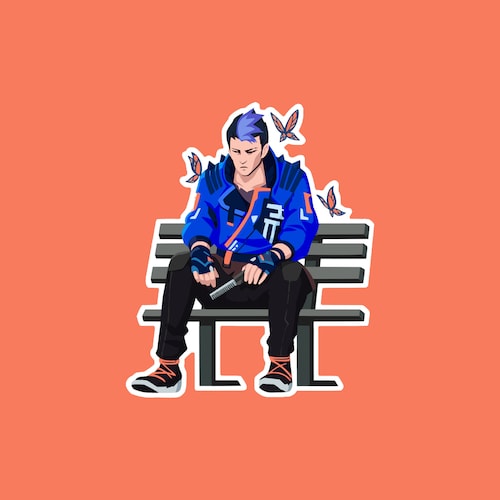 Yoru What's That Valorant Spray Waterproof Sticker - Etsy Canada