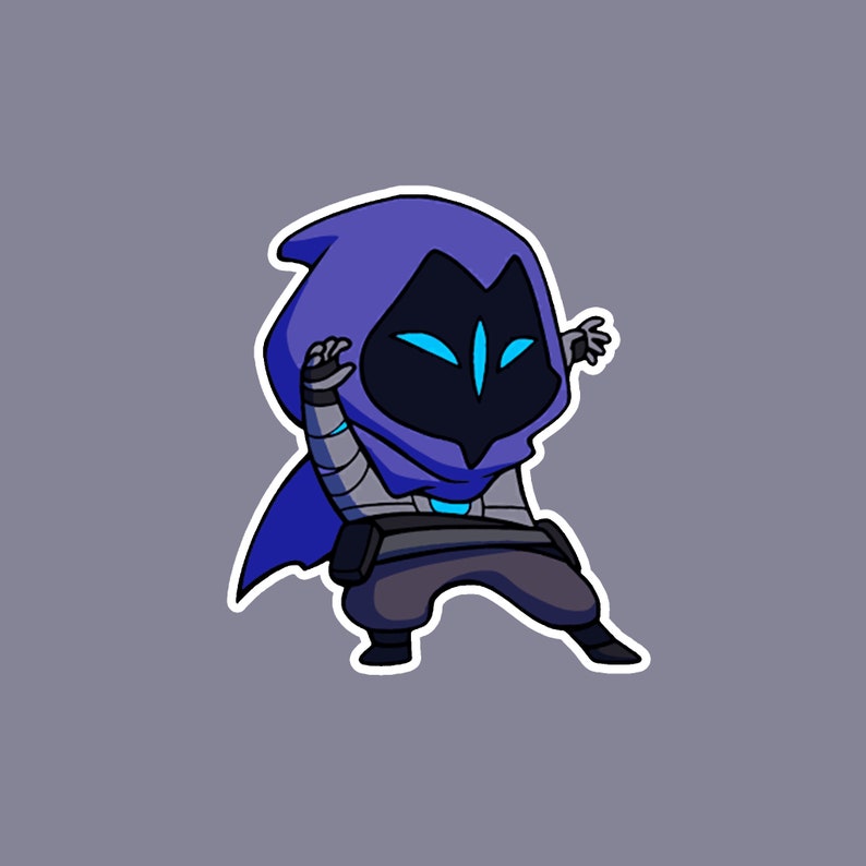 Omen Cat Dance Valorant Spray Waterproof Sticker - Etsy