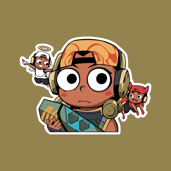 Raze Heaven or Hell Valorant Spray Waterproof Sticker - Etsy