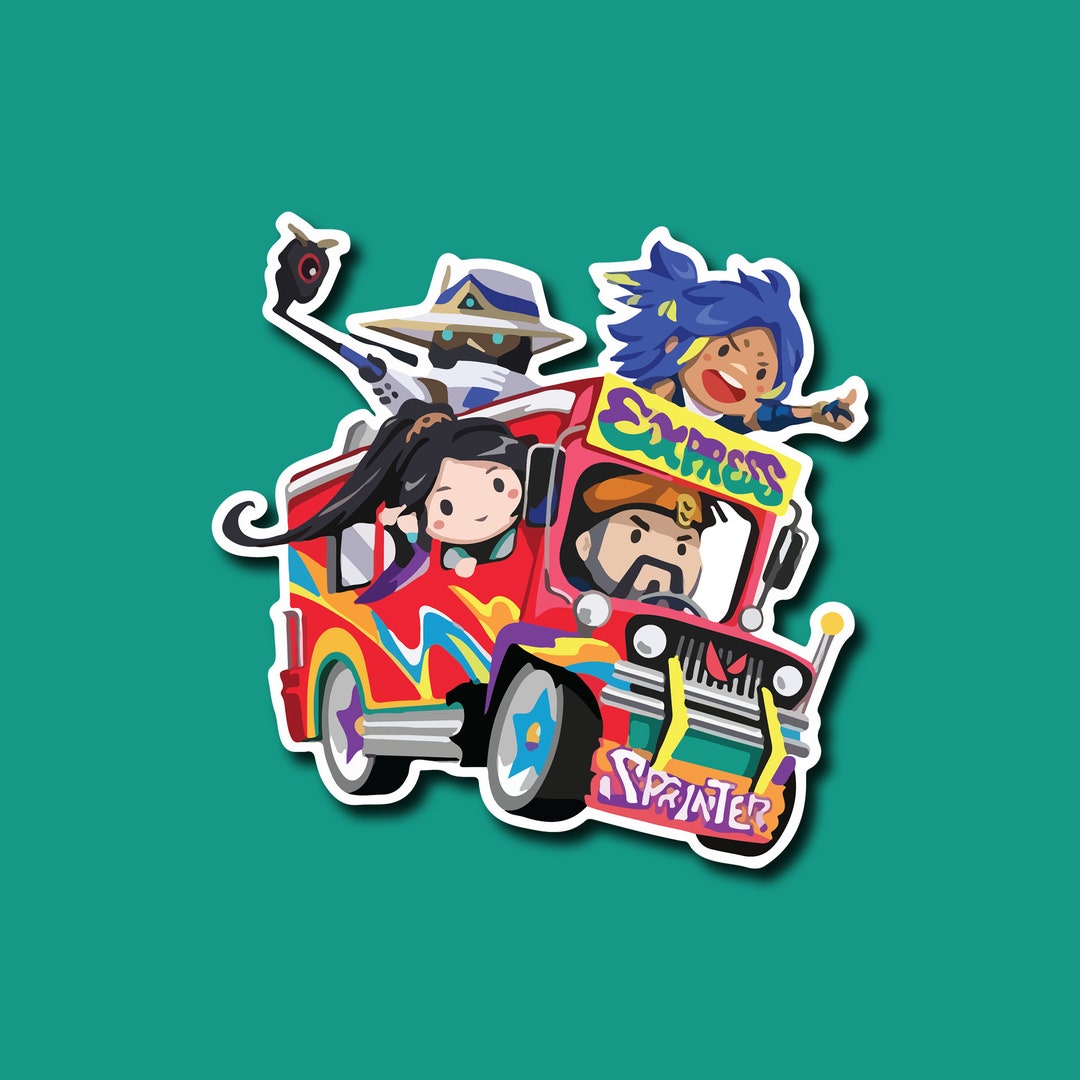 All Aboard Sage, Neon, Cypher, Brimstone Valorant Spray Waterproof ...