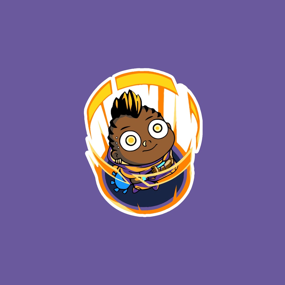 Astra See You Next Round Valorant Spray Waterproof Sticker - Etsy