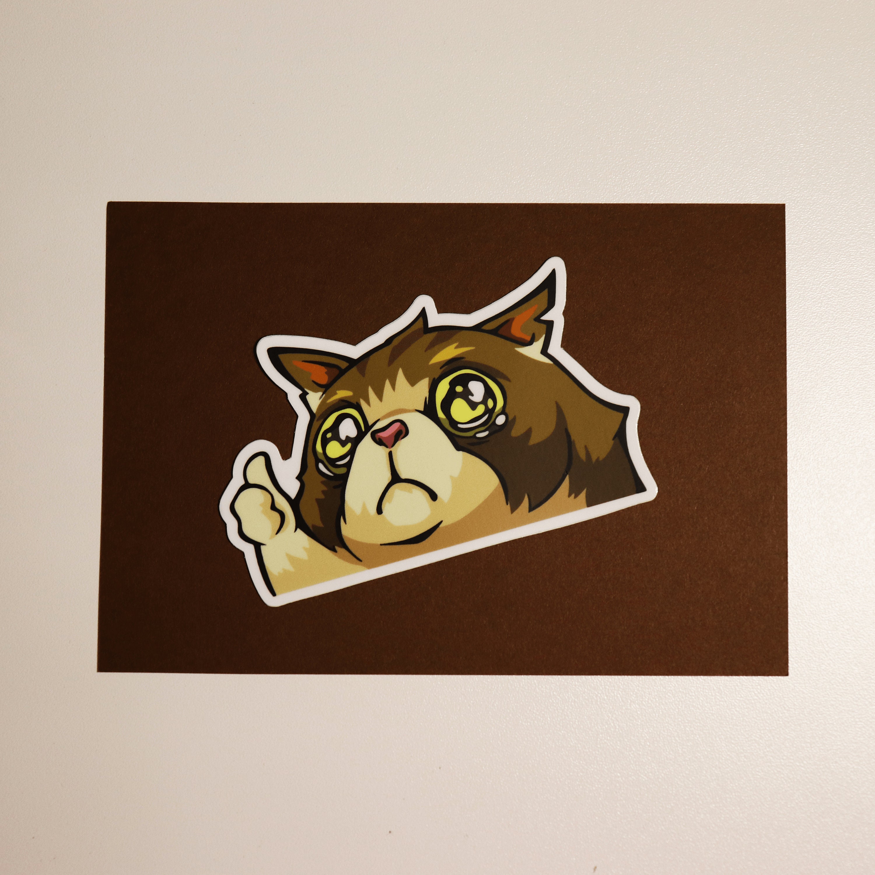 Crying Cat Valorant Spray Waterproof Sticker Valorant Meme - Etsy Canada