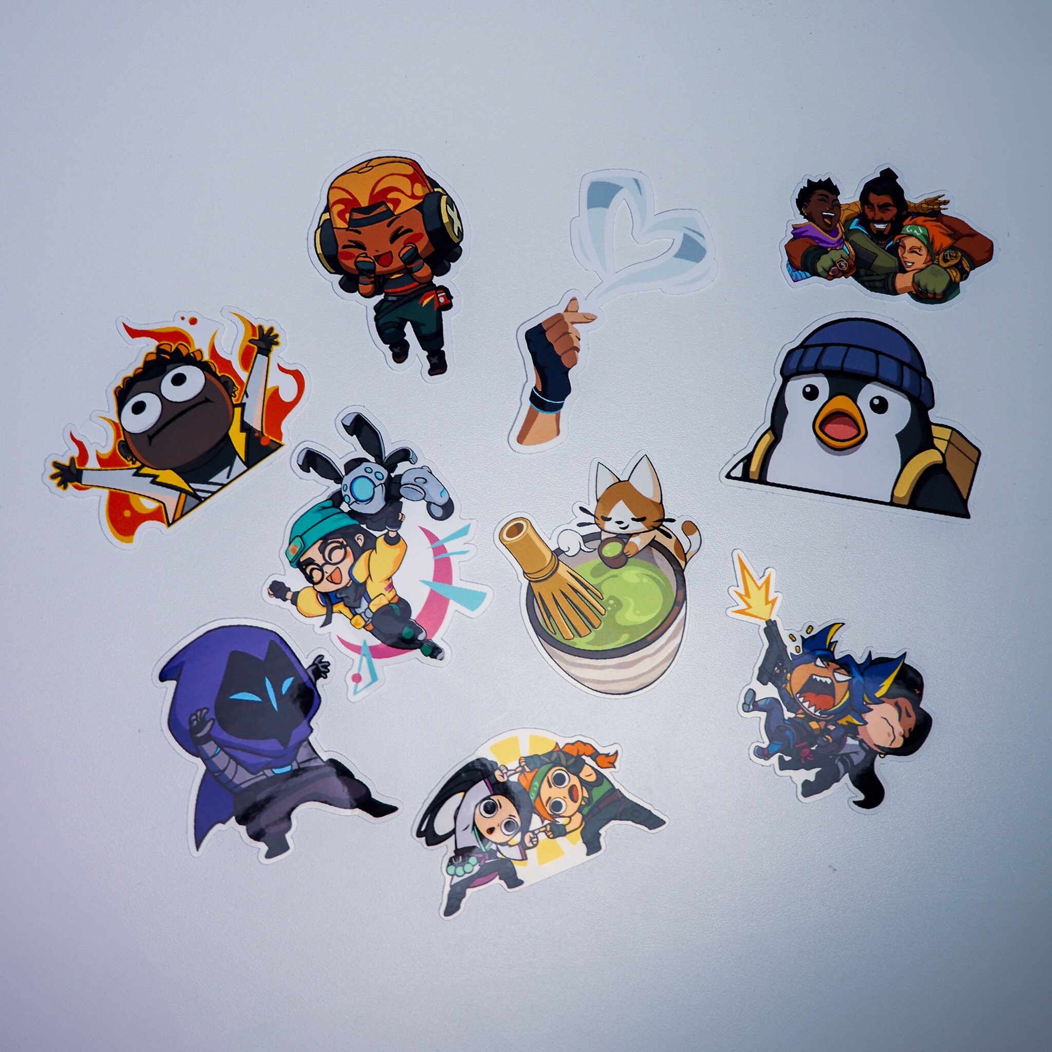 Pick Any 3, 5, or 10 Valorant Waterproof Custom Stickers/decals Bundle ...