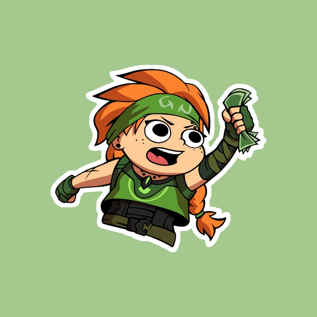 Skye Take My Creds Valorant Spray Waterproof Sticker - Etsy