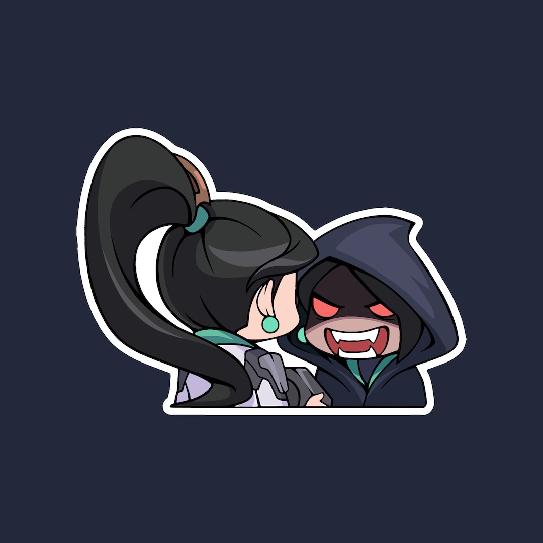 Sage/jett Role Denial Spray Valorant Waterproof Sticker - Etsy