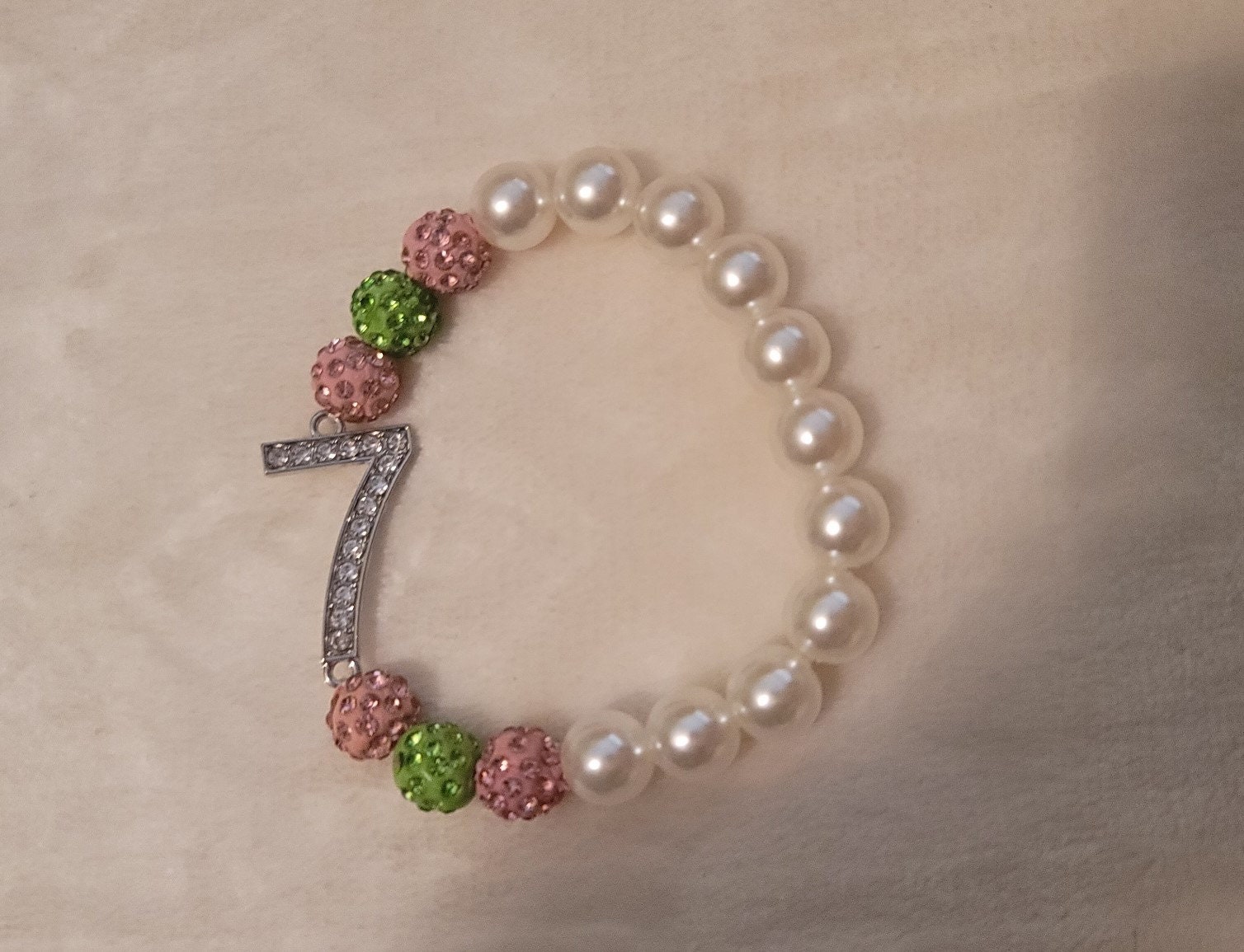 Beautiful Line Number Bracelet - Etsy