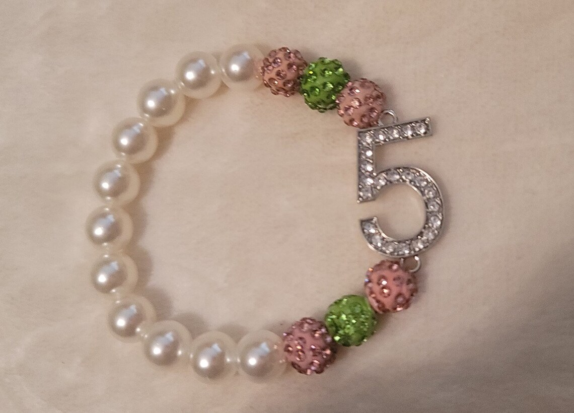 Beautiful Line Number Bracelet - Etsy