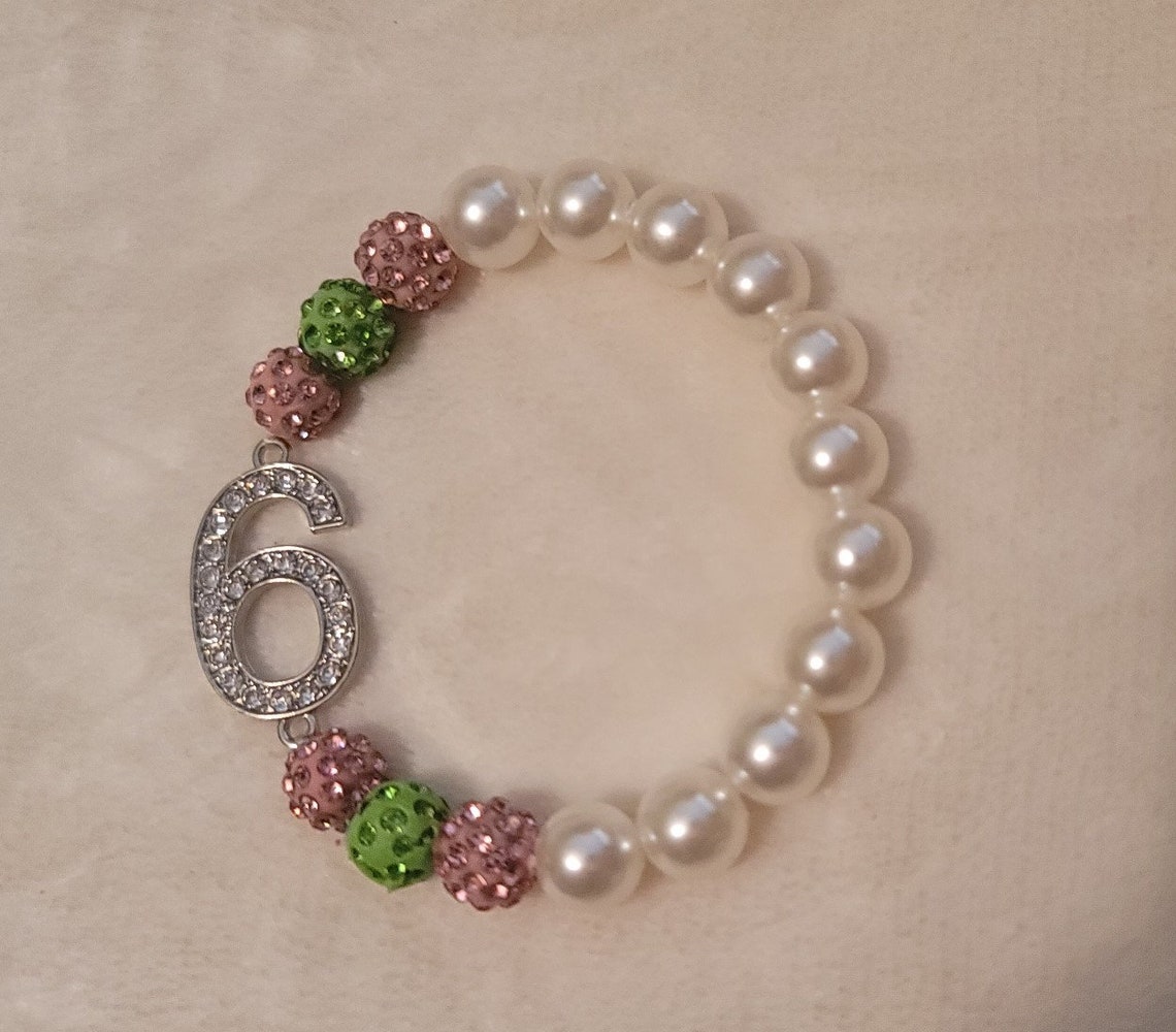 Beautiful Line Number Bracelet - Etsy