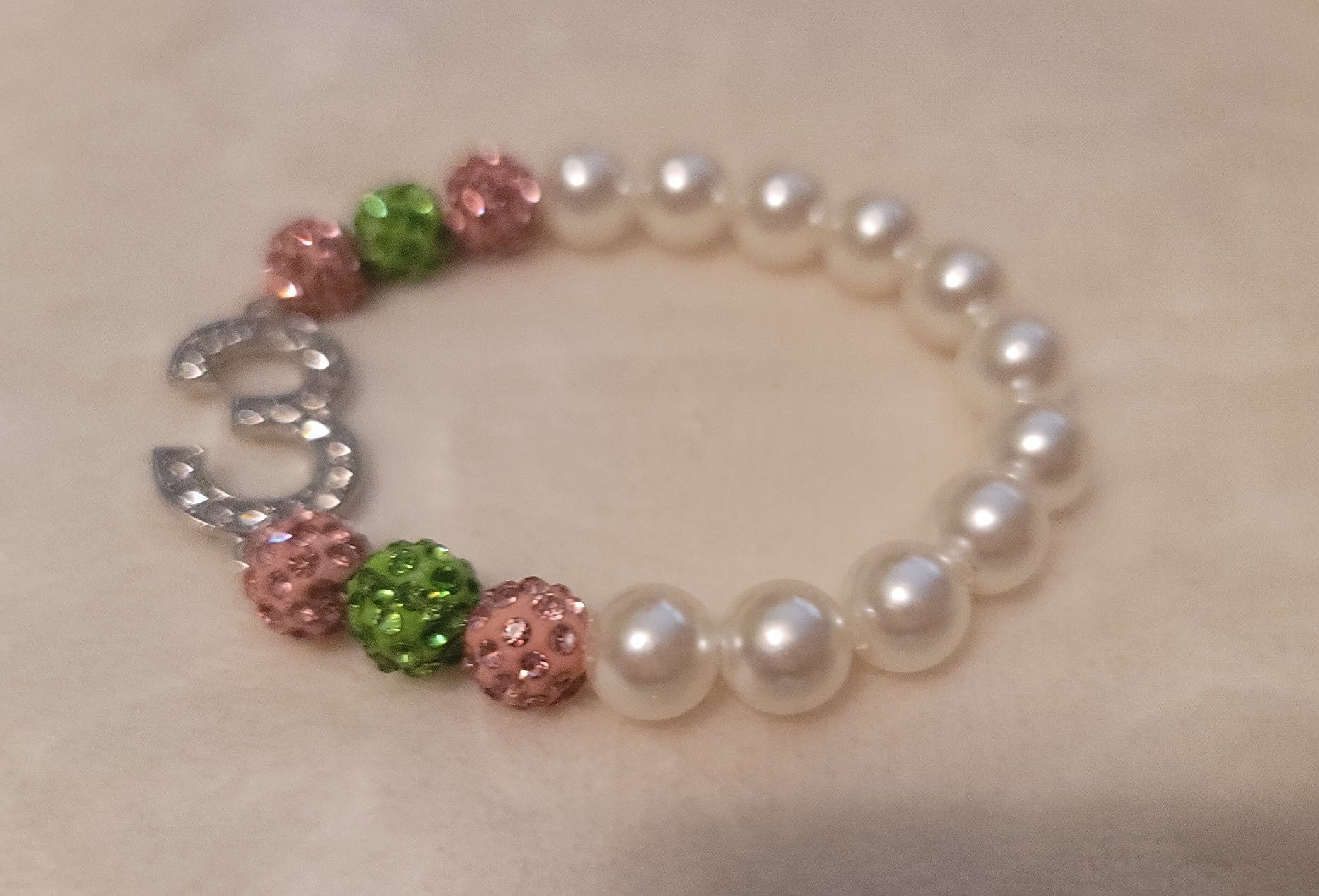 Beautiful Line Number Bracelet - Etsy