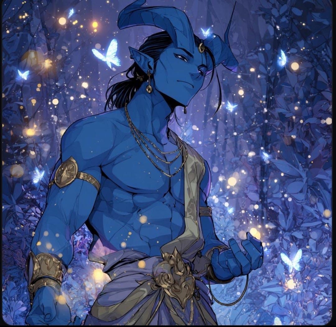 Djinn Lord, Mentor of Timeline and Creation, Regal and Commanding ...