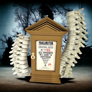 10.5inch / 26cm 3D Printed Handmade Umbridge Proclamation Hand Painted ...