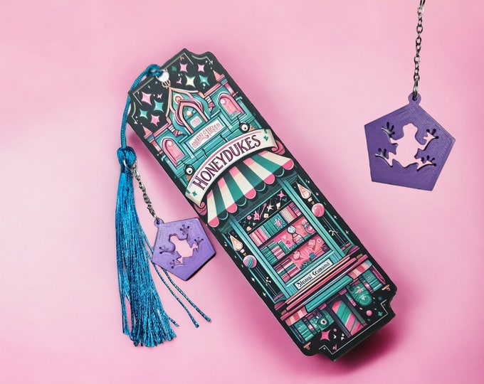 Wizarding World Bookmarks - Etsy