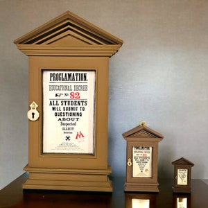 10.5inch / 26cm 3D Printed Handmade Umbridge Proclamation Hand Painted ...
