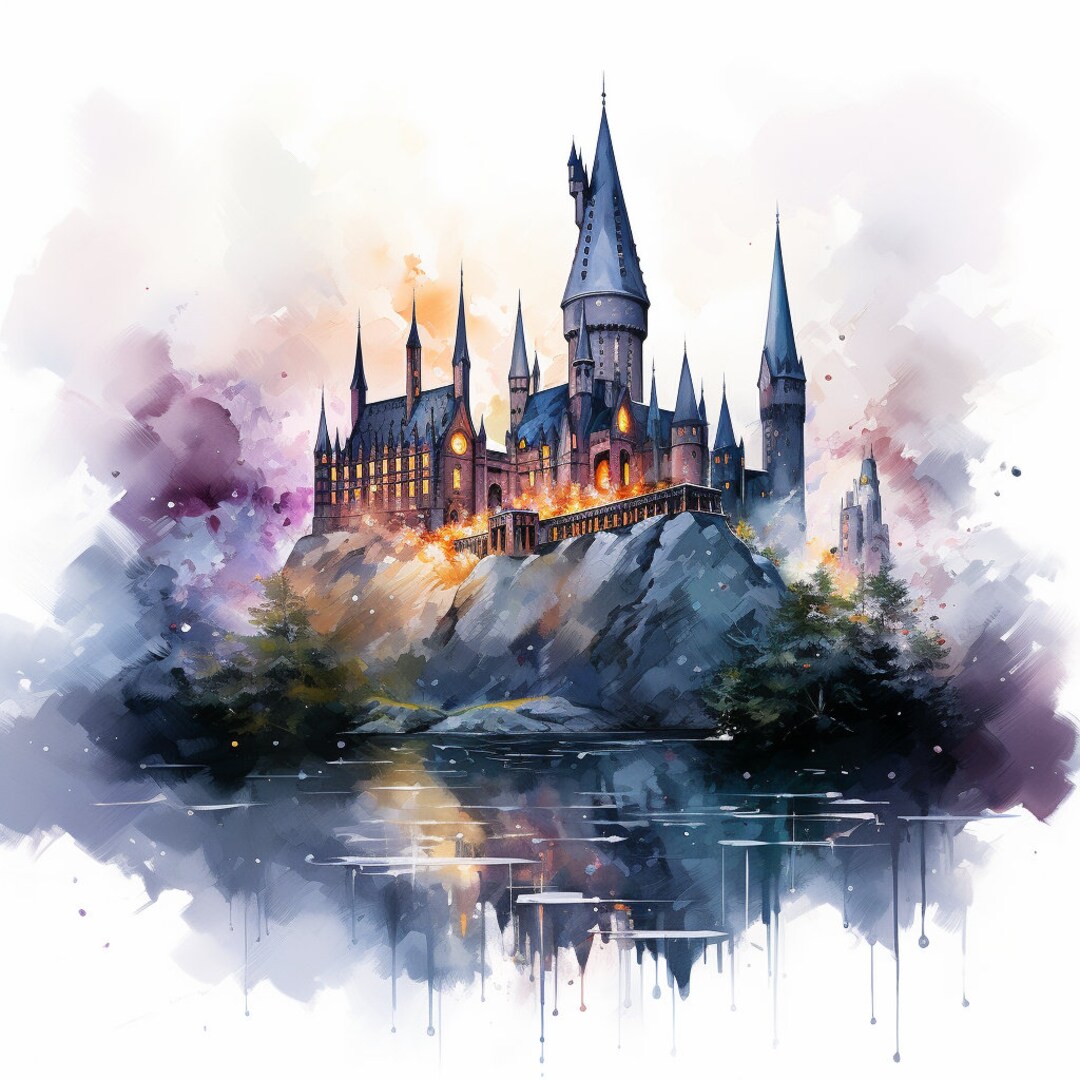 The Wizard Castle Art Print - Etsy