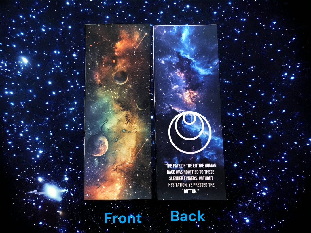 Three Body Problem Bookmarks - Etsy