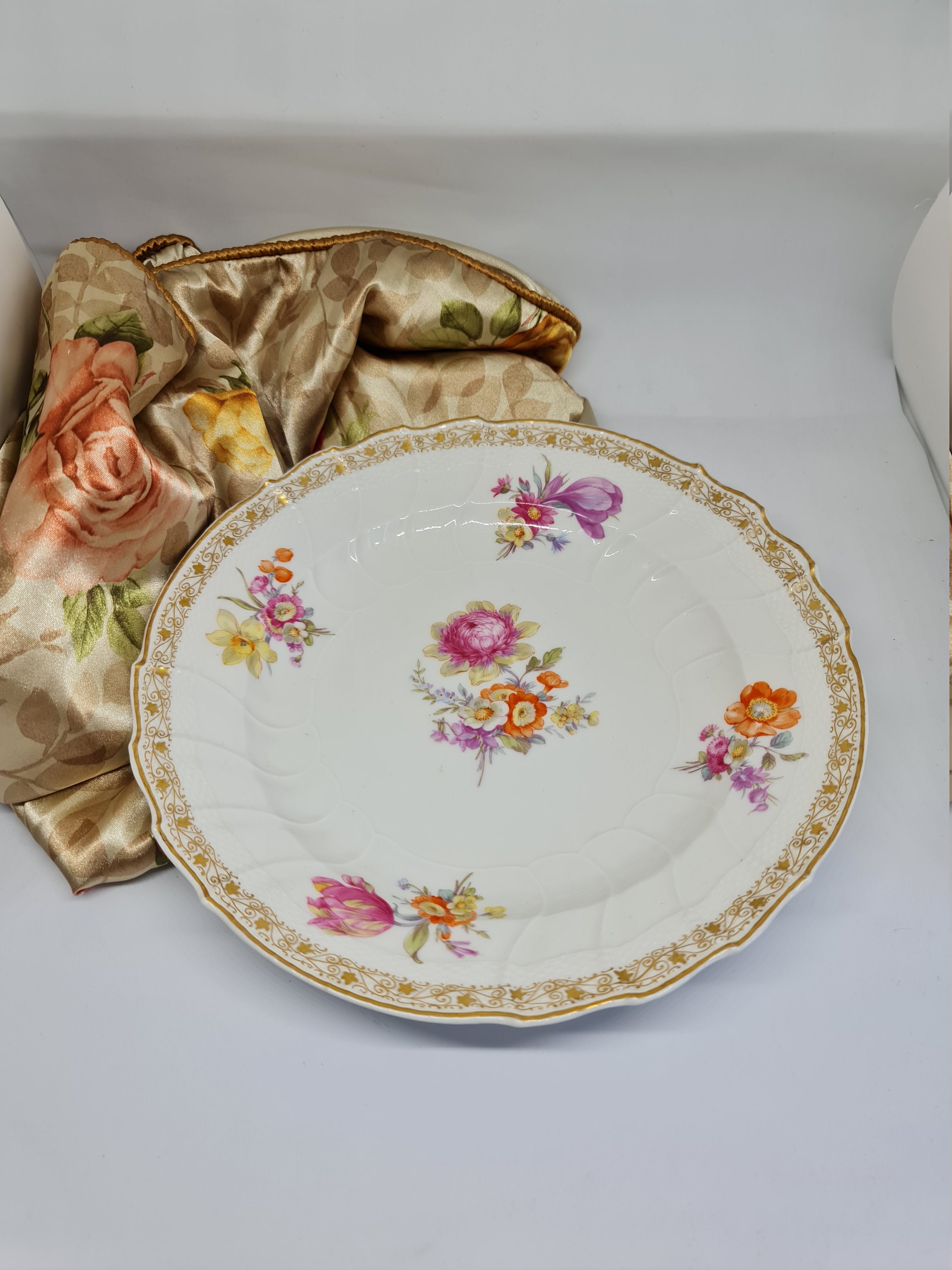 Collectors Plate Antique 20th C KPM Royal Berlin Hand Painted Porcelain ...