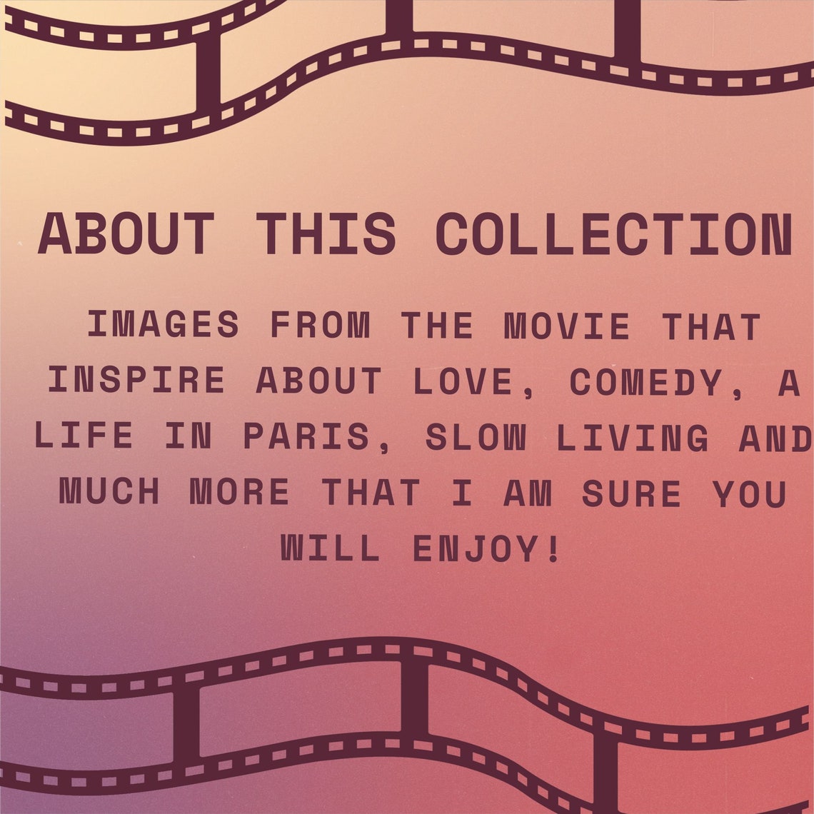 60 PCS, Amelie Movie Aesthetic Wall Collage, Amelie French Movie Photo ...