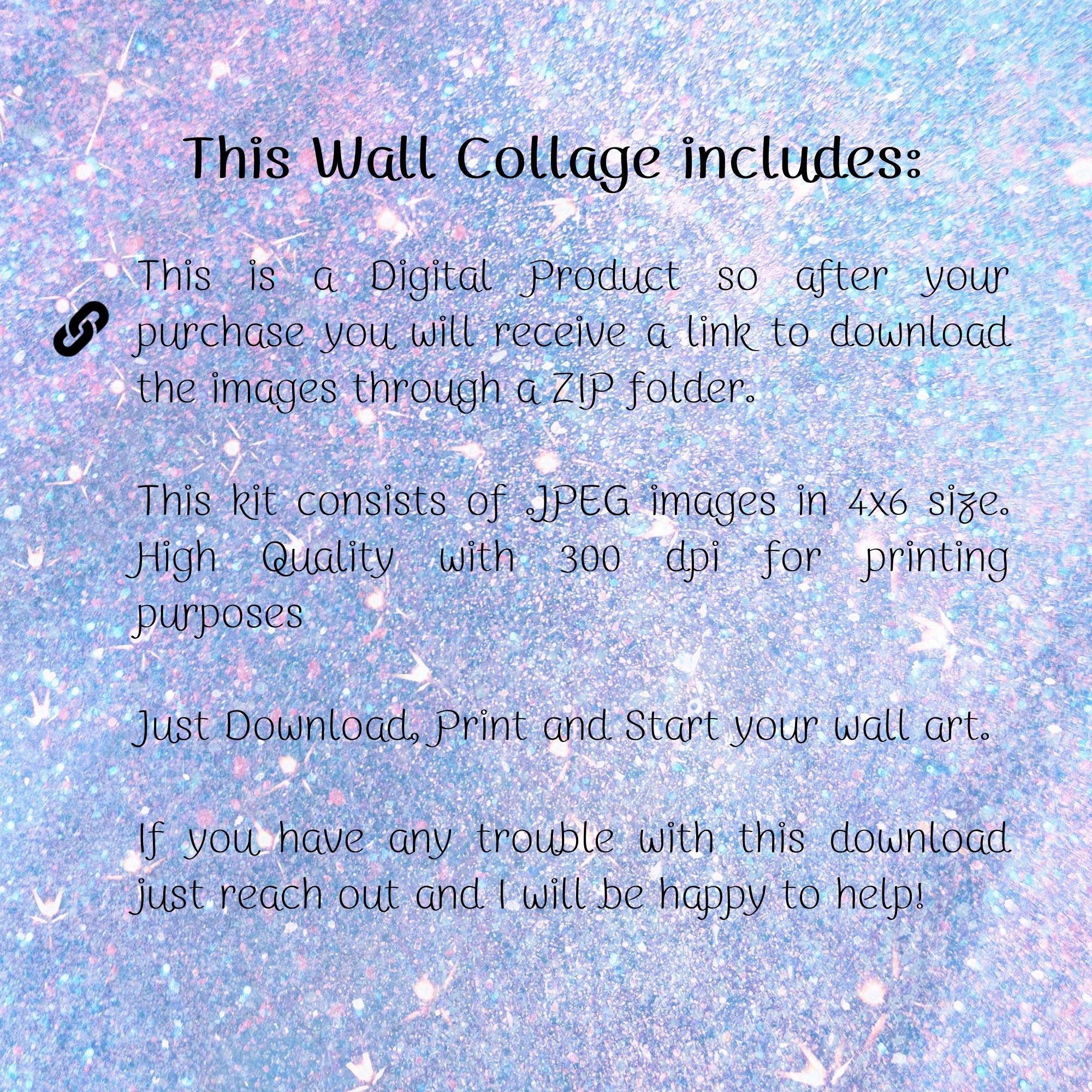 Bundle Mamma Mia Wall Collage & Mamma Mia Poster, Disco Décor, Mamma ...