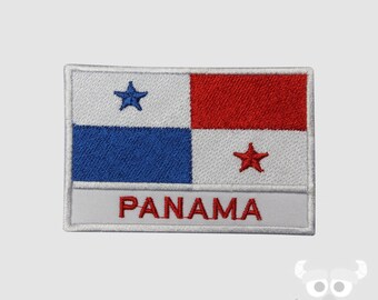 Embroidered Patch Panama - Etsy