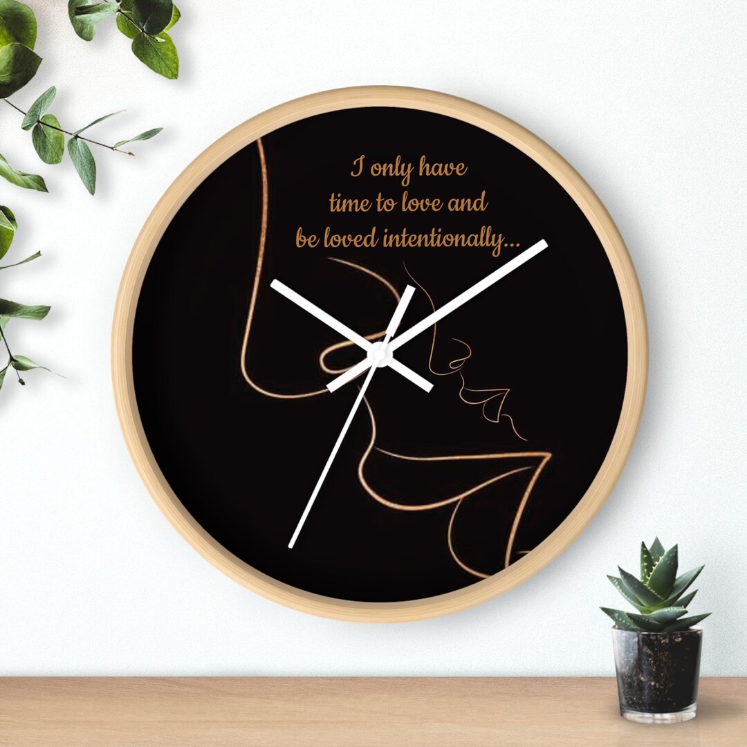 Peaceful Queen Clock Quote Clock Great Gift for Home - Etsy