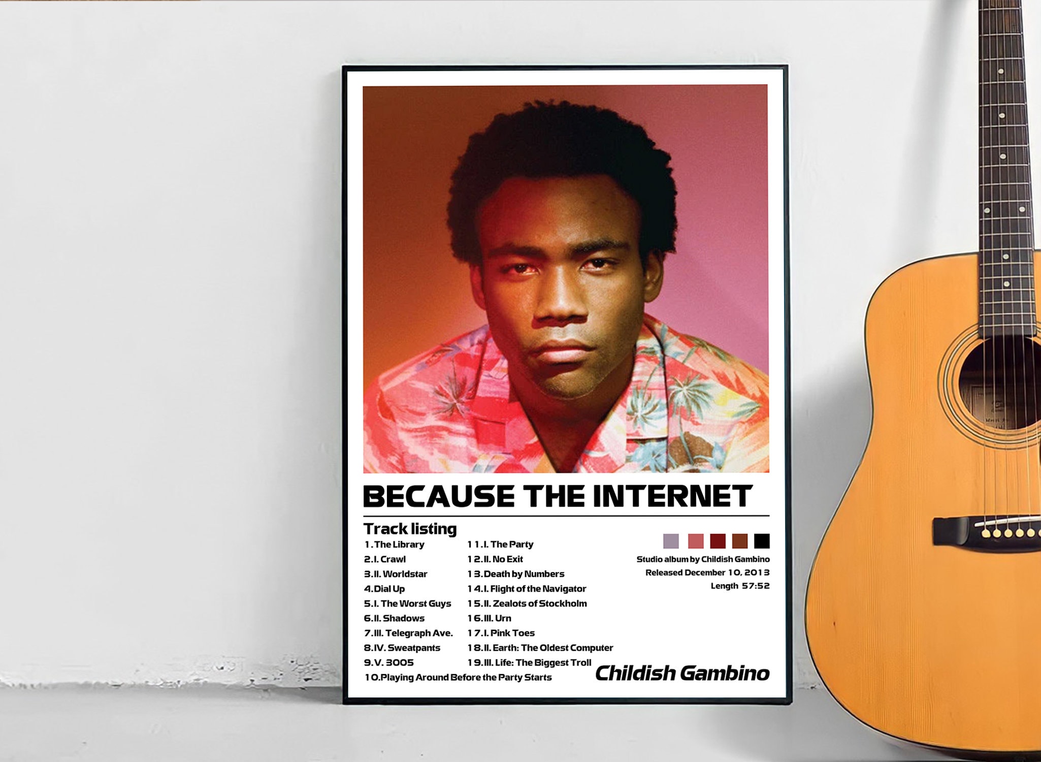 Because The Internet Childish Gambino Poster