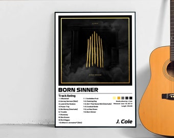 Born Sinner Poster - Etsy