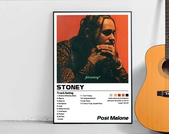 Stoney Album Cover Poster - Etsy