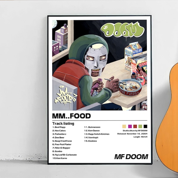 Mf Doom Poster - Shop Online - Etsy