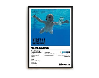 Nevermind Album Cover - Etsy