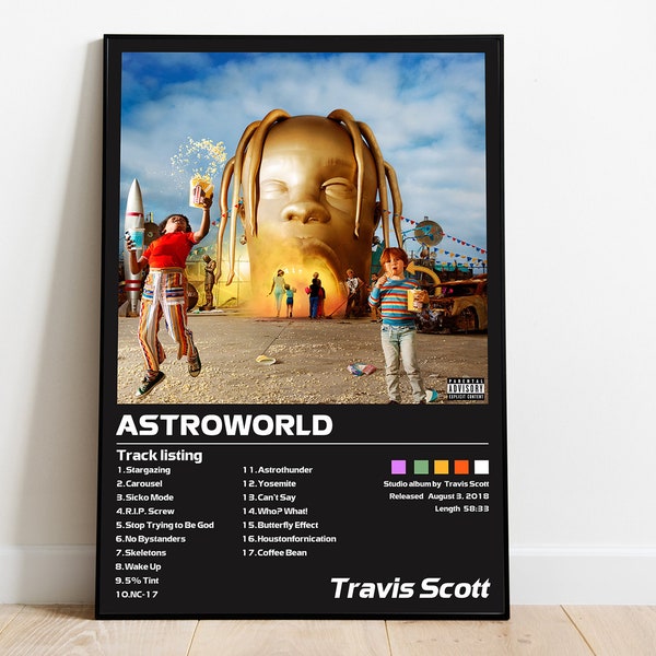 Album Cover Posters Astroworld - Etsy