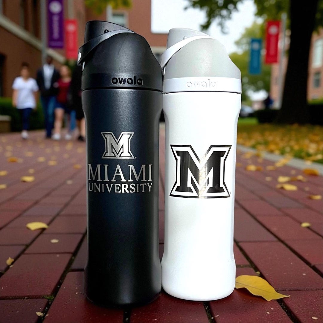 Miami University Owala Freesip Bottle | Officially Licensed Redhawks ...
