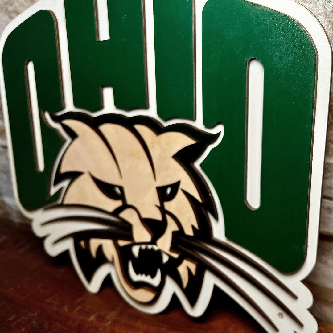 Ohio University Bobcat Sign - Etsy