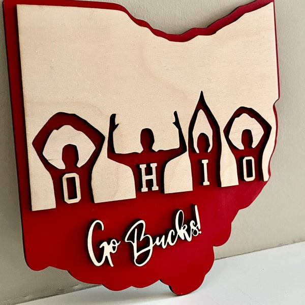 Ohio Wood Sign - Etsy