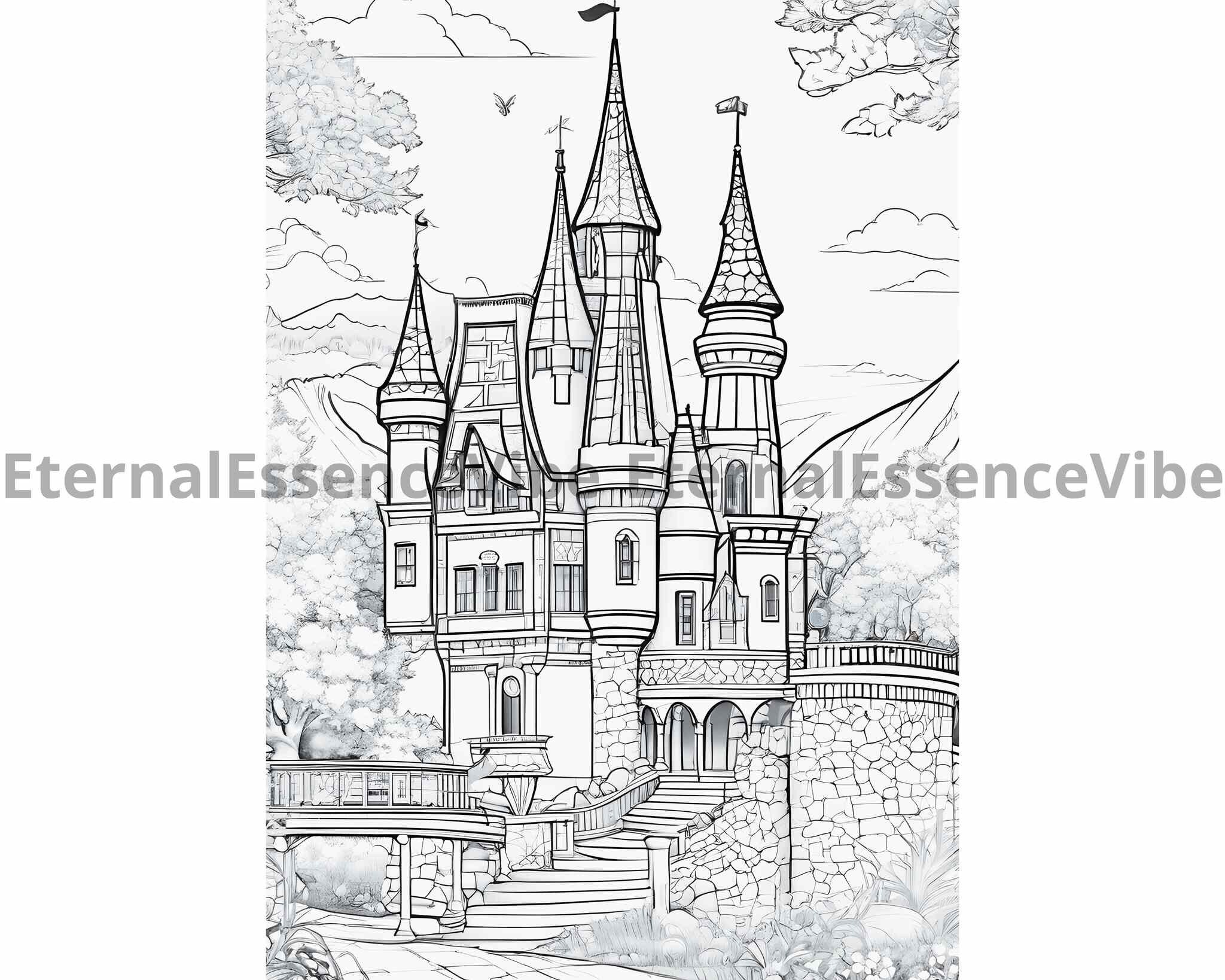33 Coloring Pages Illustrating the Springtime Beauty and Enchantment of ...