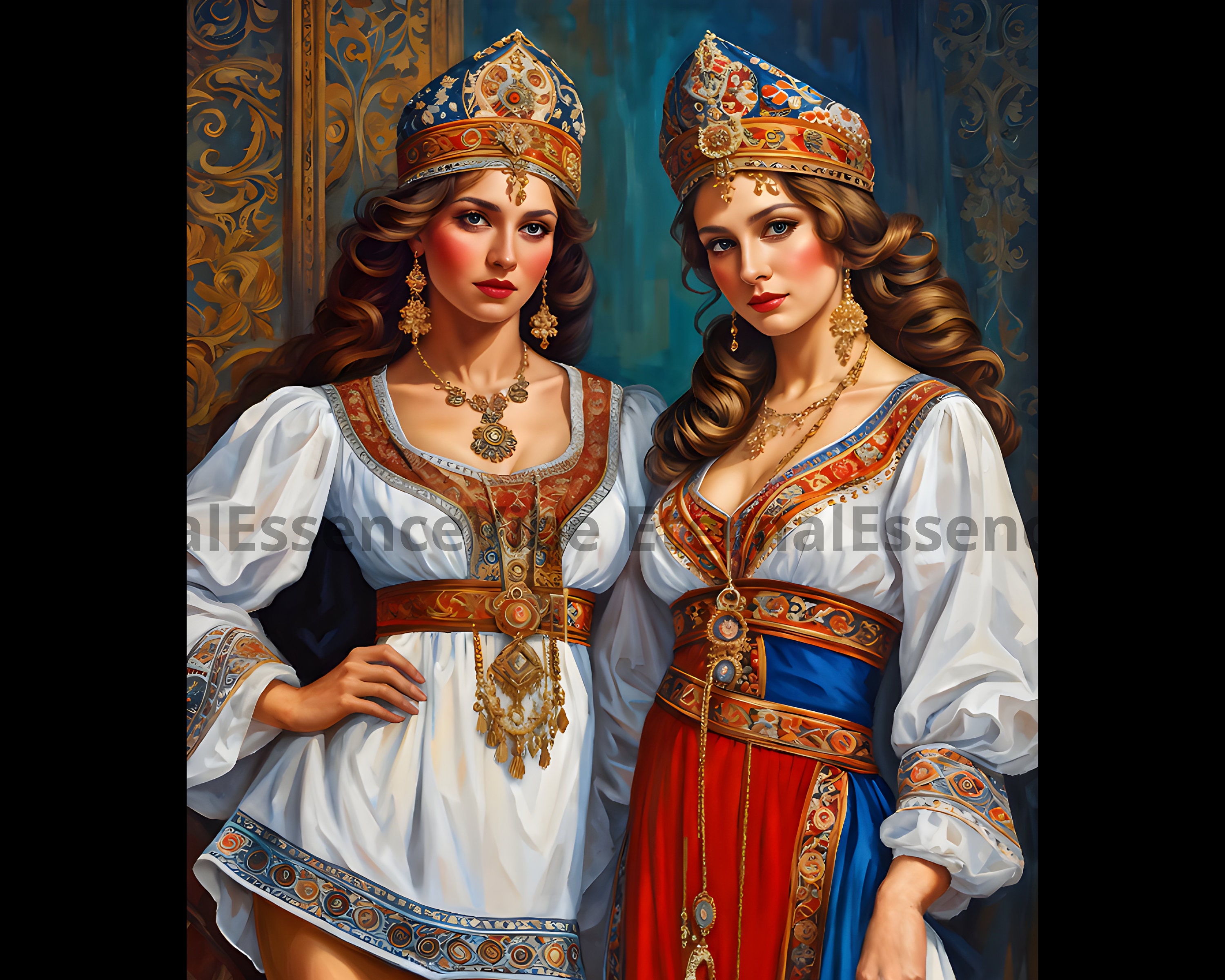 The Limit of Reason Hight Digital Wallpaper in Style of Oil Painting ...