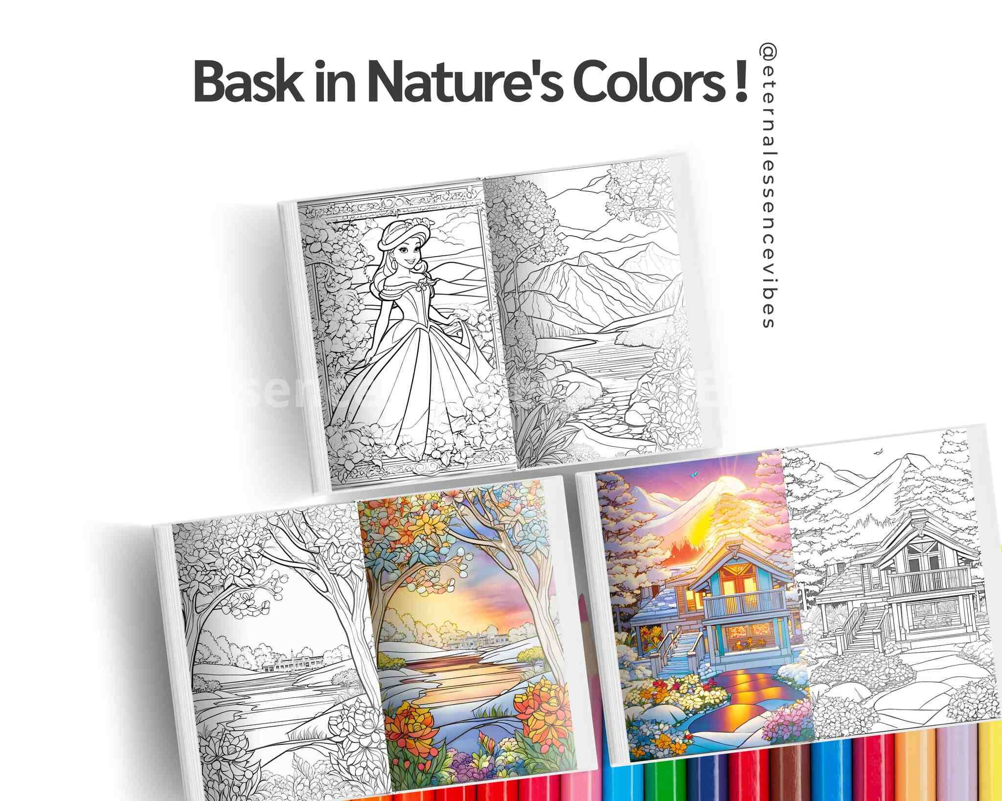 33 Coloring Pages Illustrating the Springtime Beauty and Enchantment of ...