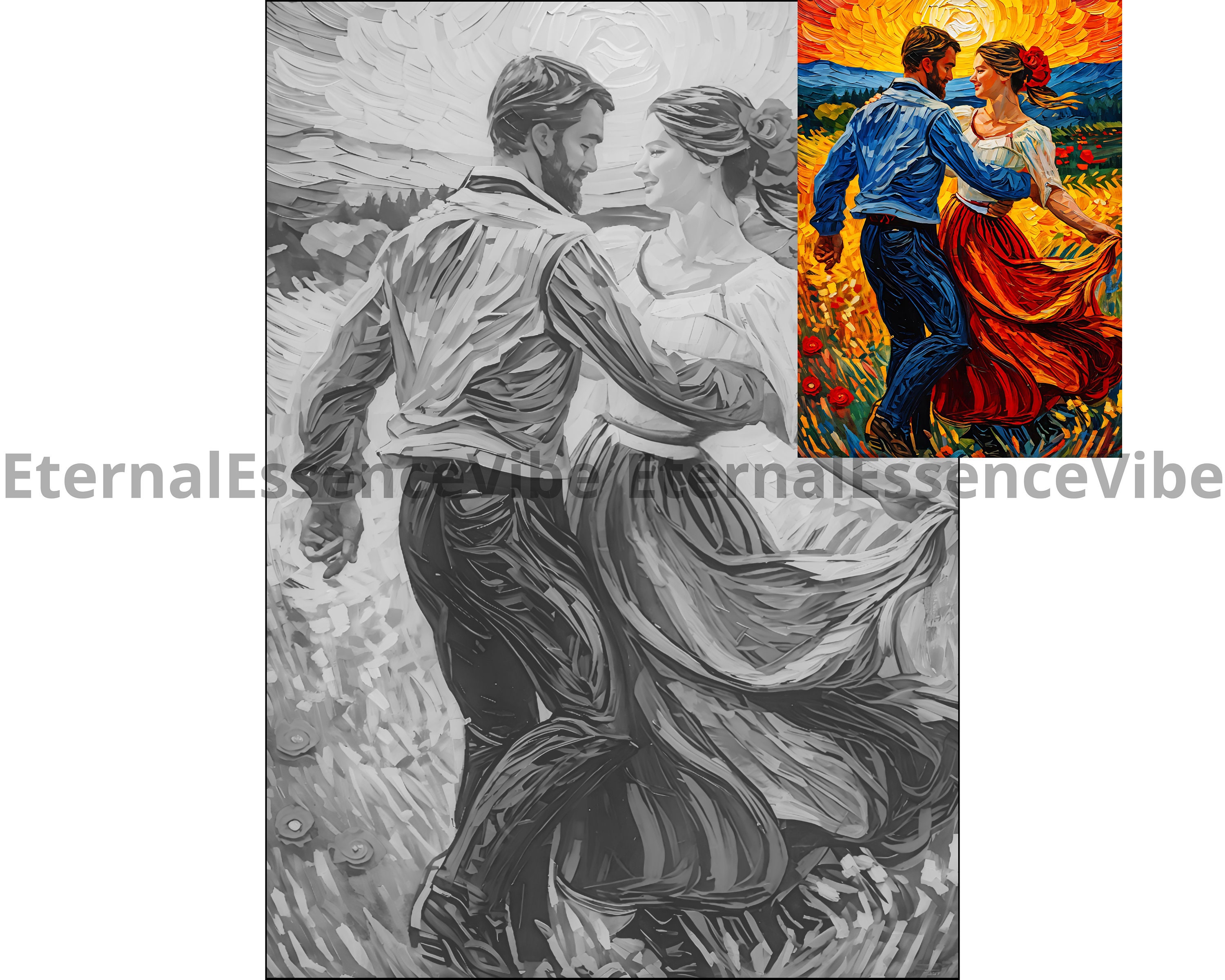 101 Impressionist Coloring Pages Inspired by Folk Colors and ...