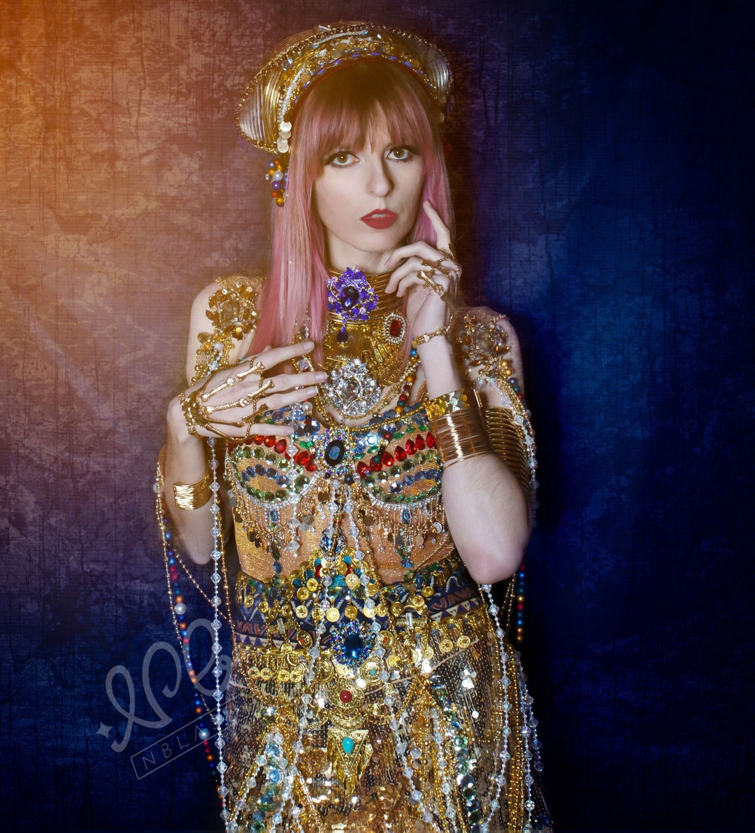 Handmade Jibaro Love Death + Robots | Halloween Costume | Egyptian ...