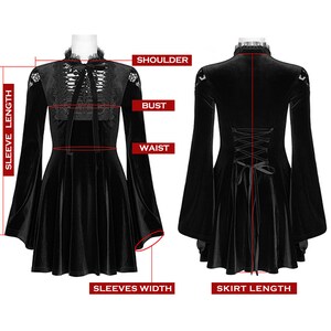 Gothic, Vampire Bride, Dracula, Cosplay Costume, Spooky Witch, Black ...