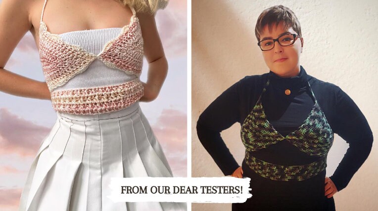 Crochet Top Pattern Chandra Top PATTERN Only - Etsy